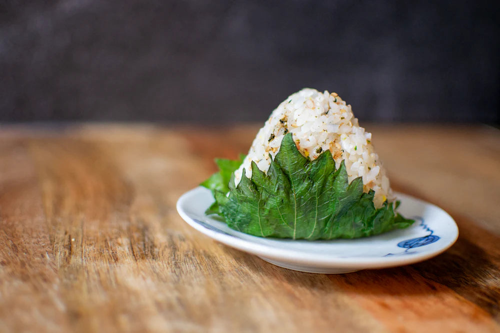 Ohba Shiso 大葉 Onigiri – Oishii Nippon Project